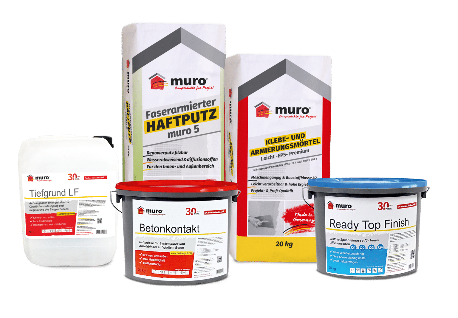 Muro - Bauprodukte für Profis